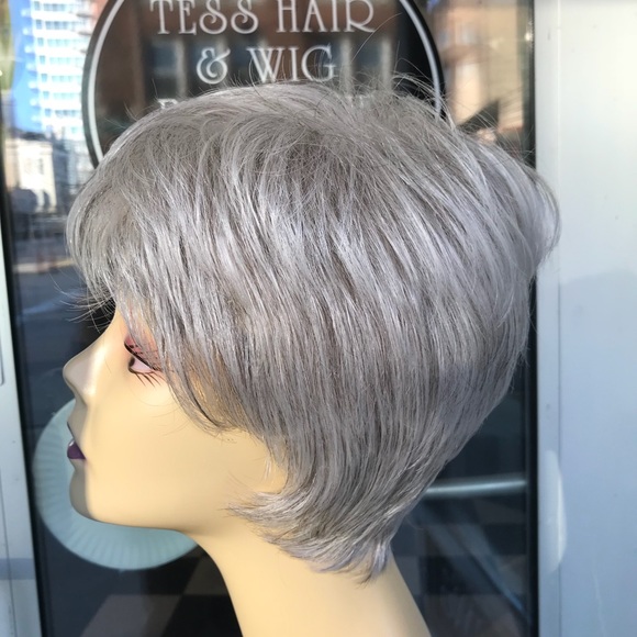 Accessories | Silver Short Pixie Cut Wig | Poshmark